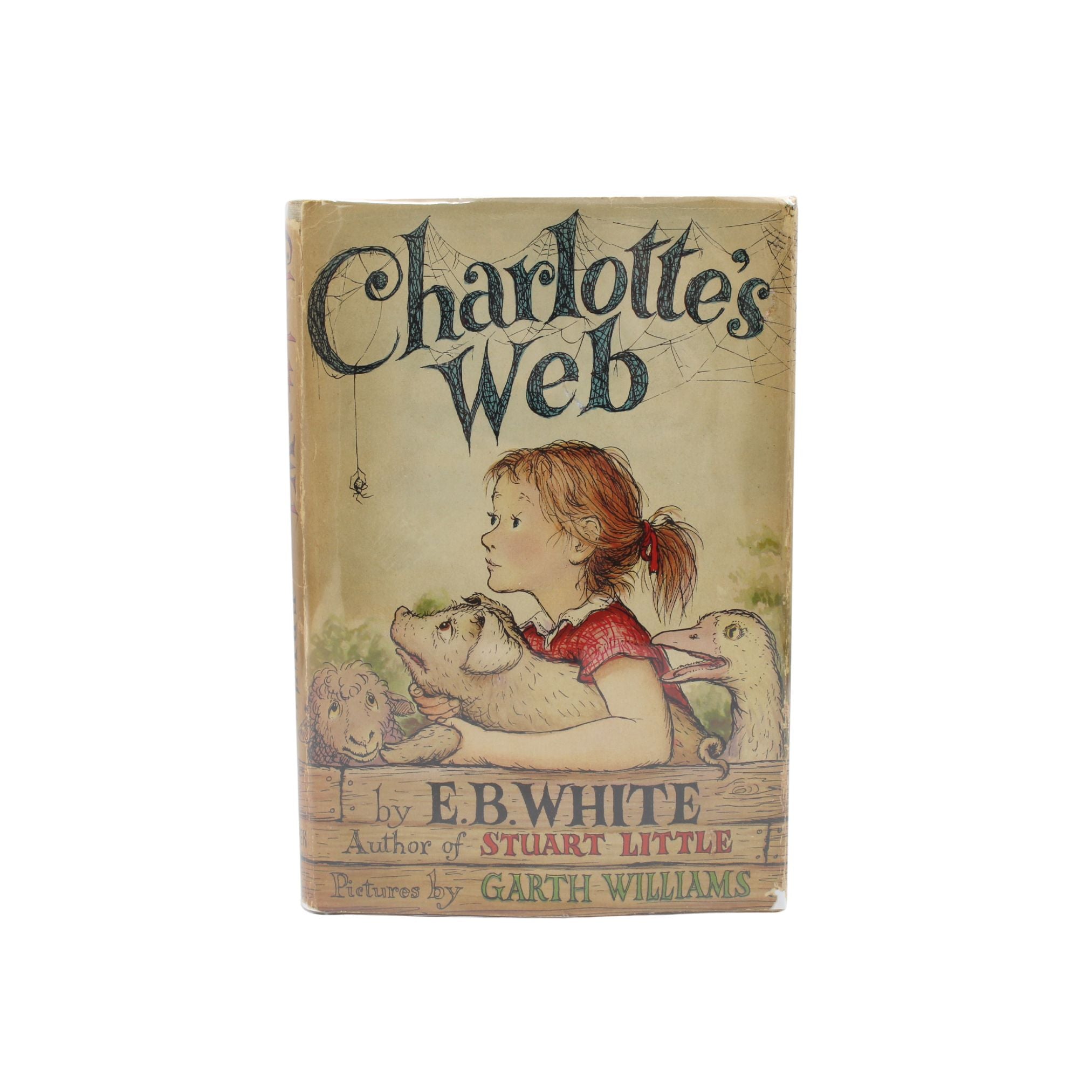 Charlotte's Web by E.B. White, First Edition, First Printing, in Origi