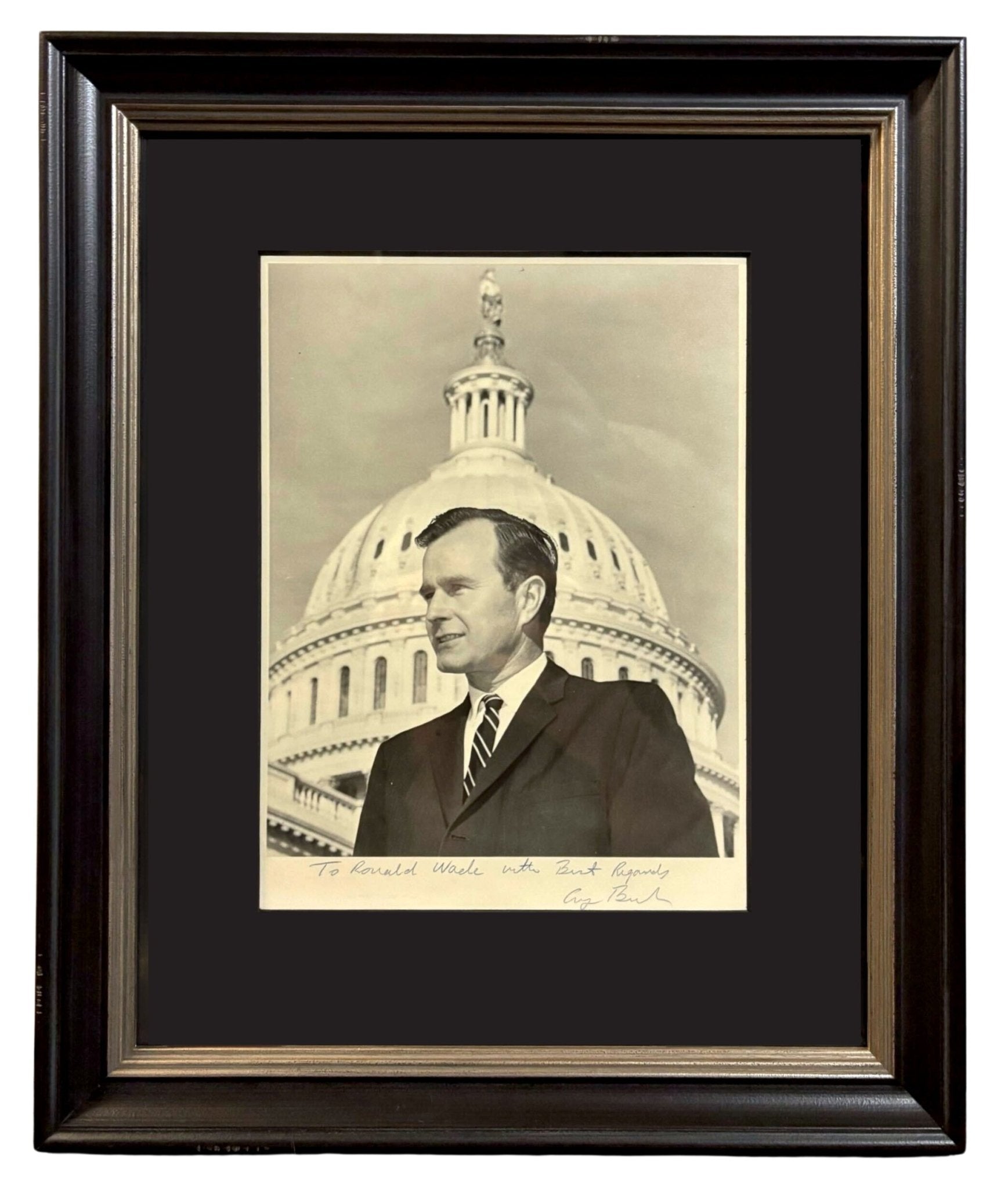Congressman George Bush Signed Photograph