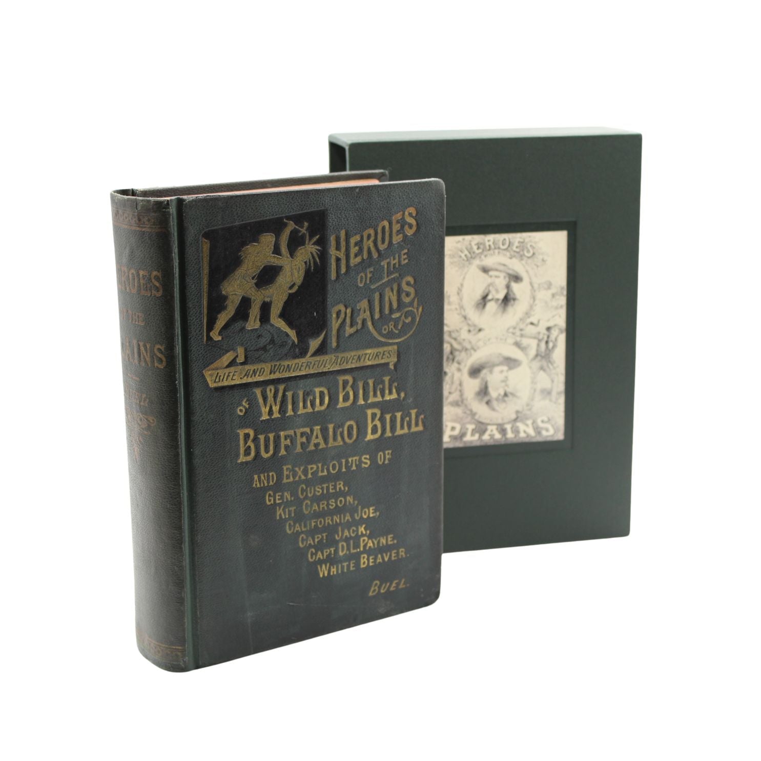 Heroes of the Plains by J. W. Buel, Illustrated, circa 1880s