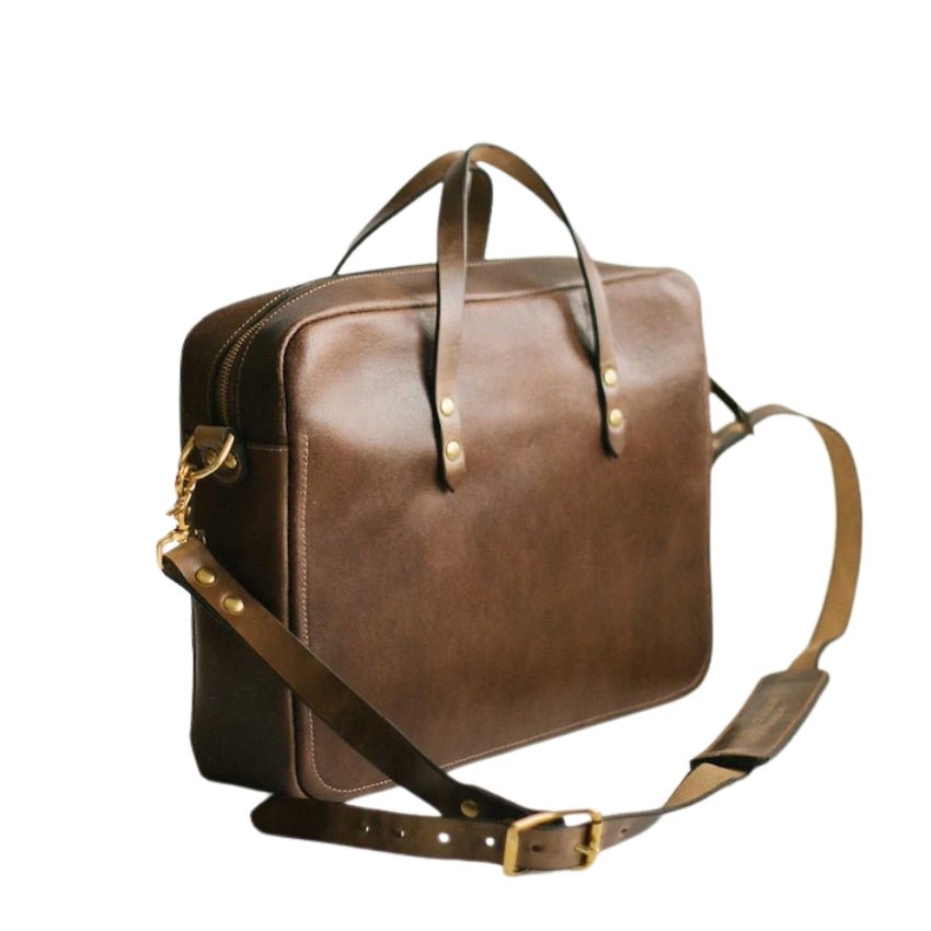 Leather Messenger Bag