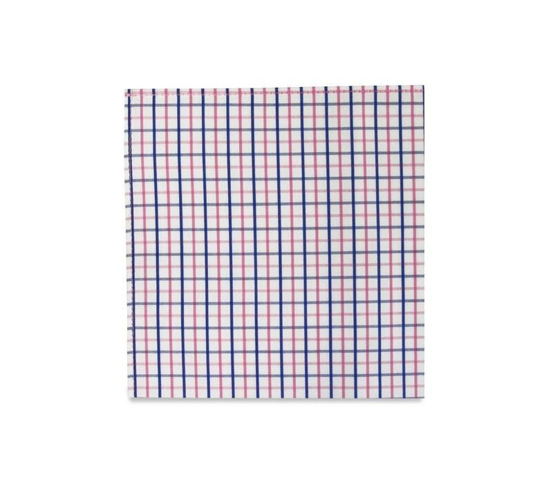 The Chase Gingham Pocket Square